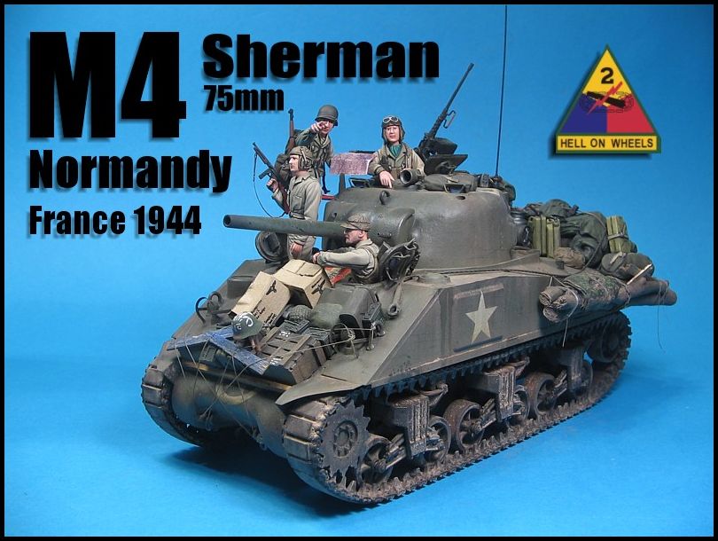M4 Sherman 75mm - Normandy 1944 - Missing-Lynx