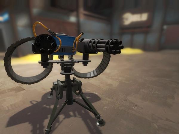 Rob's Work In Progress Blog: Modelling Team Fortress 2's Sentrys