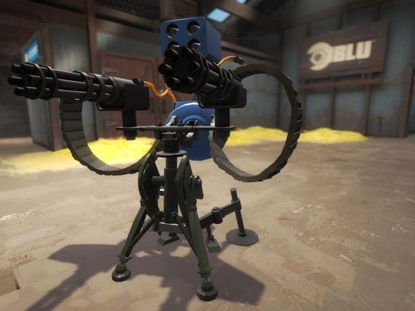 Rob's Work In Progress Blog: Modelling Team Fortress 2's Sentrys
