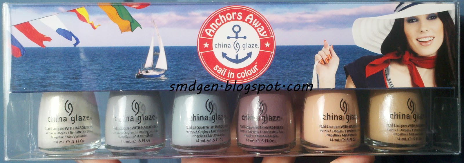 Art My Way China Glaze Anchors Away Part 2