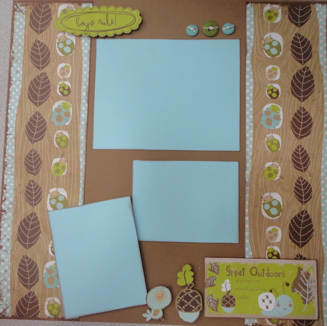 Scrap-Stickle-Pop: "So Cute" Layouts for Boys & Girls