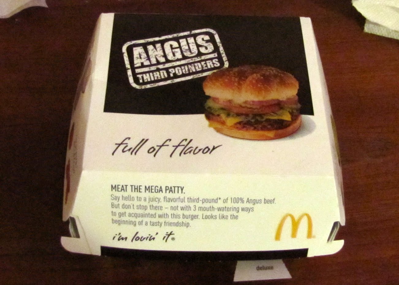 Smells Like Food in Here: McDonald's Angus Third Pounder