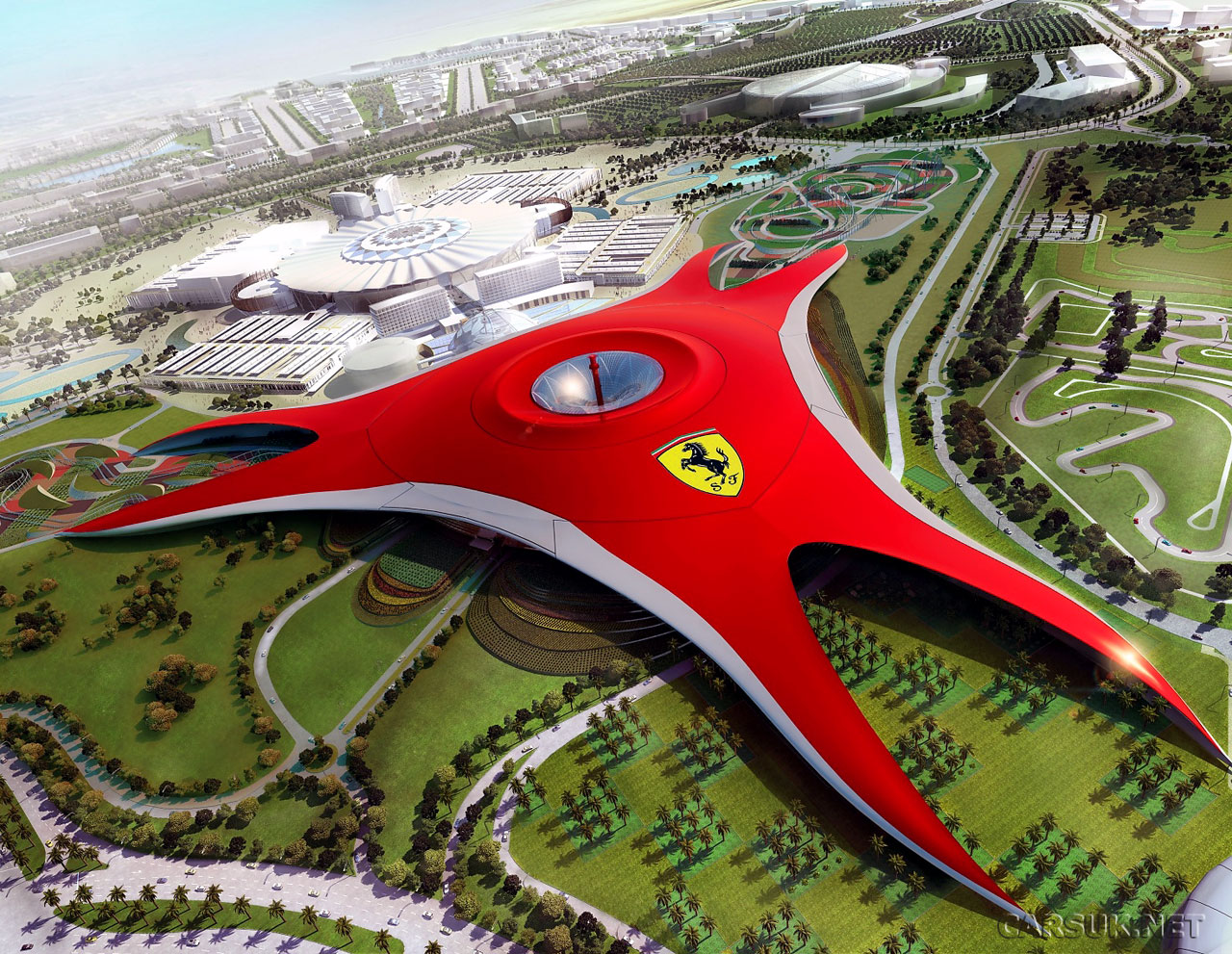 OFICINA BRASIL VIRTUAL: Ferrari World - O parque da Ferrari
