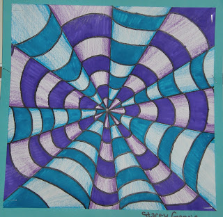 WHAT'S HAPPENING IN THE ART ROOM??: 5th Grade-Op Art