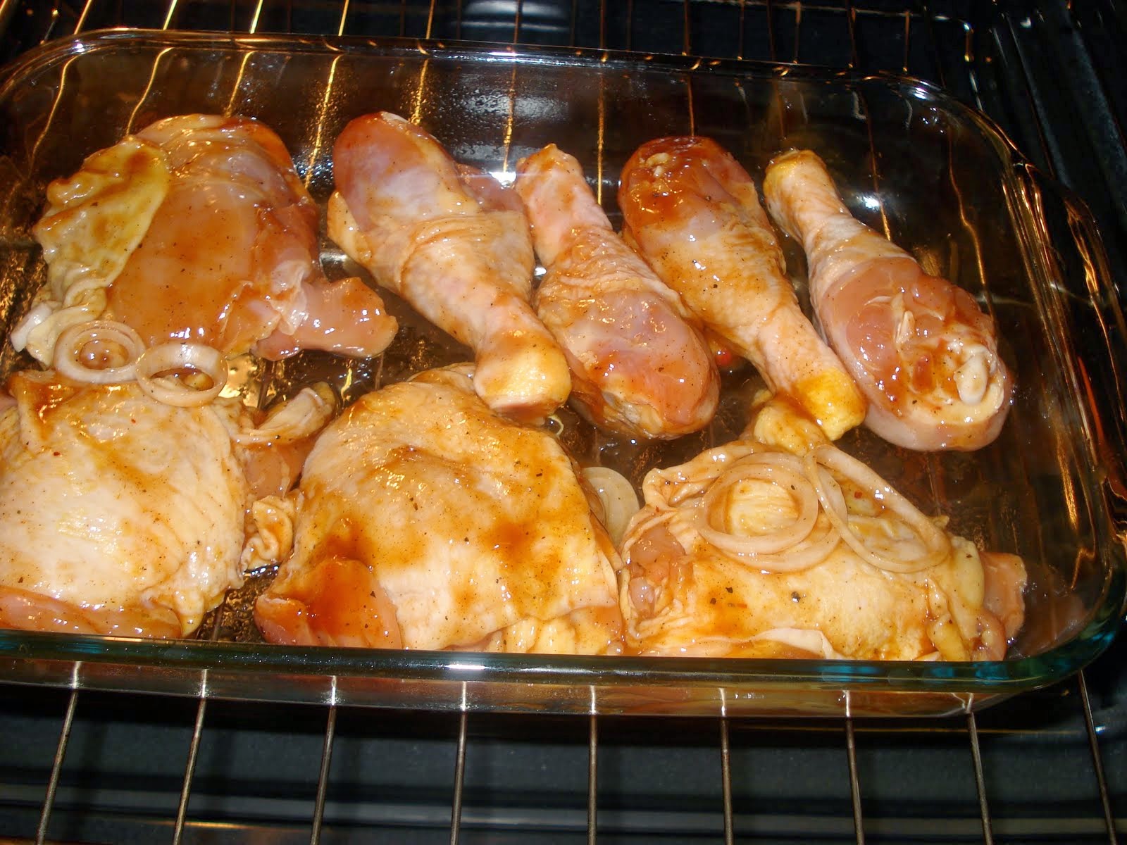 YourVicariousExperience: Baked BBQ Chicken & Potatoes