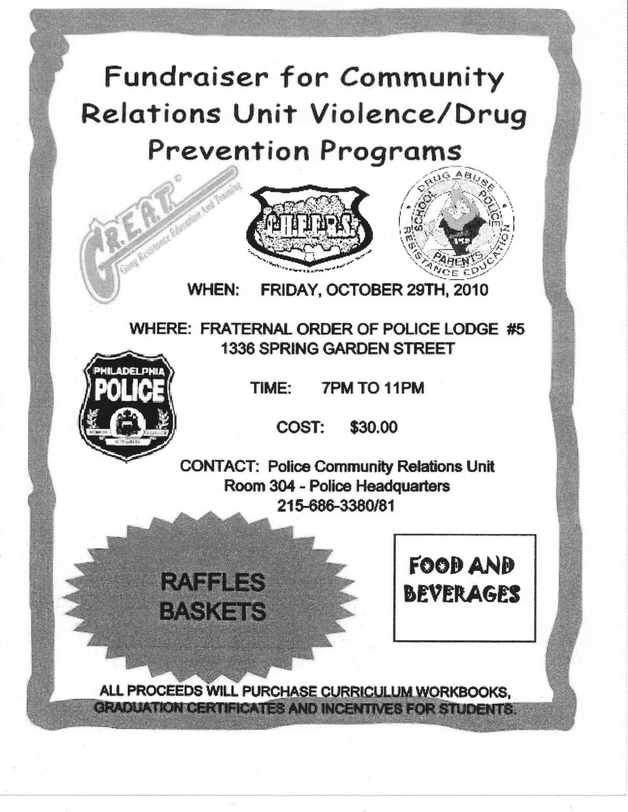 D.A.R.E. and G.RE.A.T. Programs PPD: The Philadelphia Police Dept ...