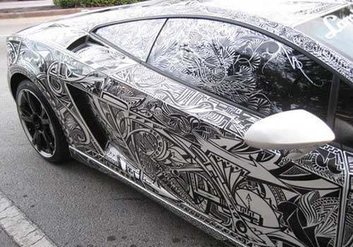 DC RIDERS: Tattooed Lamborghini Gallardo