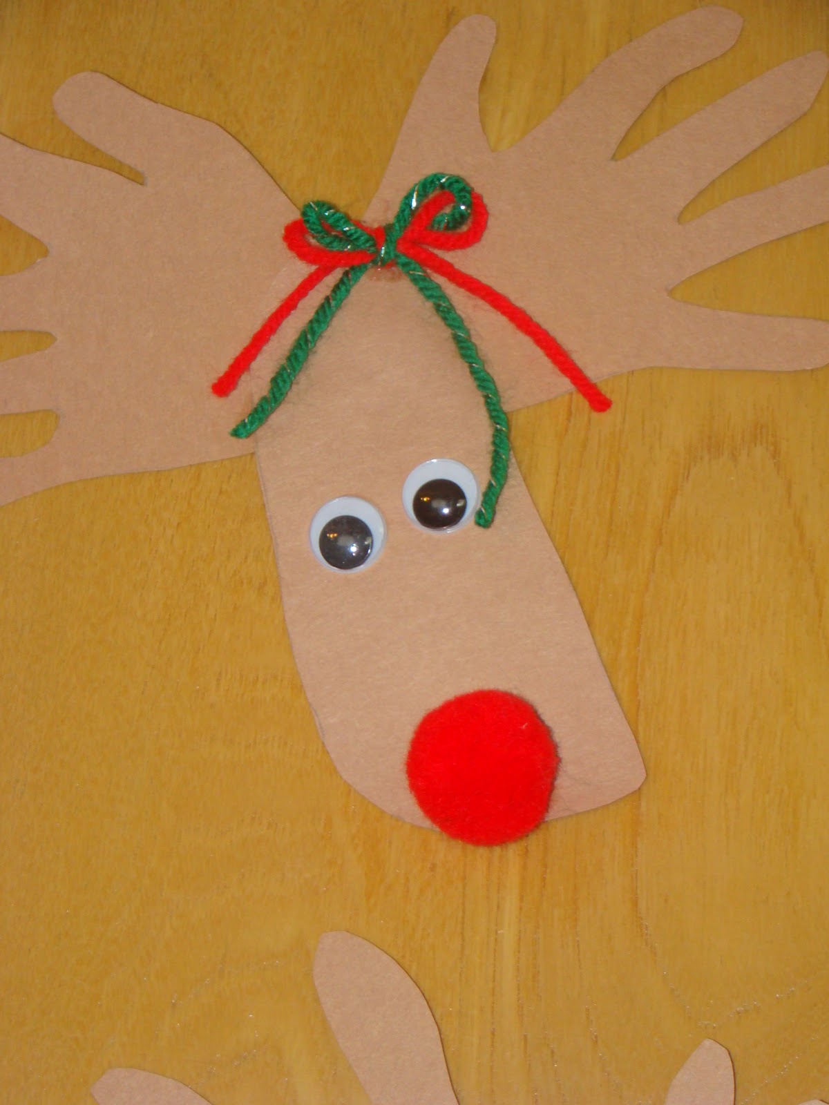 Sitting At Our Kitchen Table: Rudolf the Red Nosed Reindeer(s)!