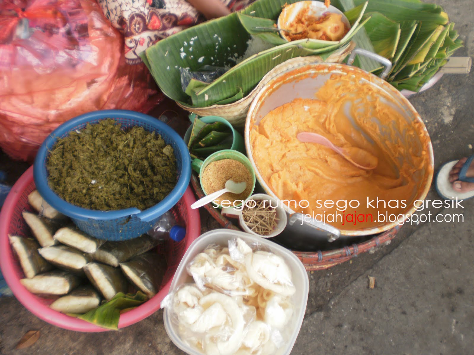 jelajahjajan: Nasi Krasak dan Nasi Rumo, masakan khas Gresik.