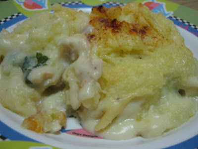 Of Kids and Education: Cor blimey, it's a fish pie!