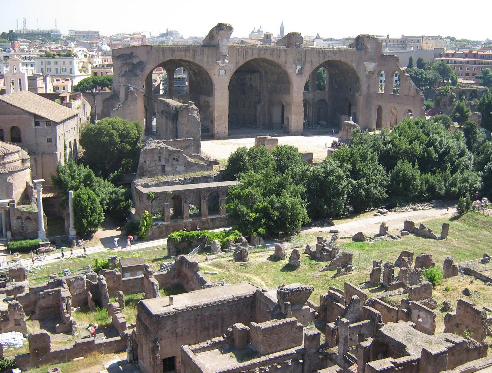 ROMAPEDIA: PALATINE HILL - NORTHERN SIDE