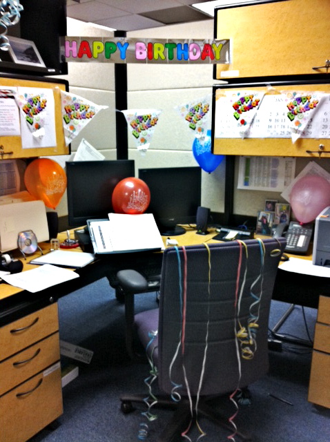 watching the wheels go round and round: Party Like Crazy: Office ...