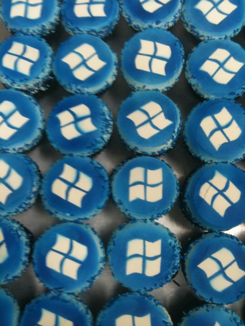 XBox and Microsoft cupcakes by PinkaBella Cupcakes in Redmond, WA