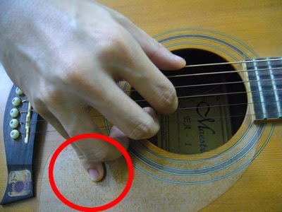 Learning The Basics of Guitar: HOW TO pluck the guitar with your fingers
