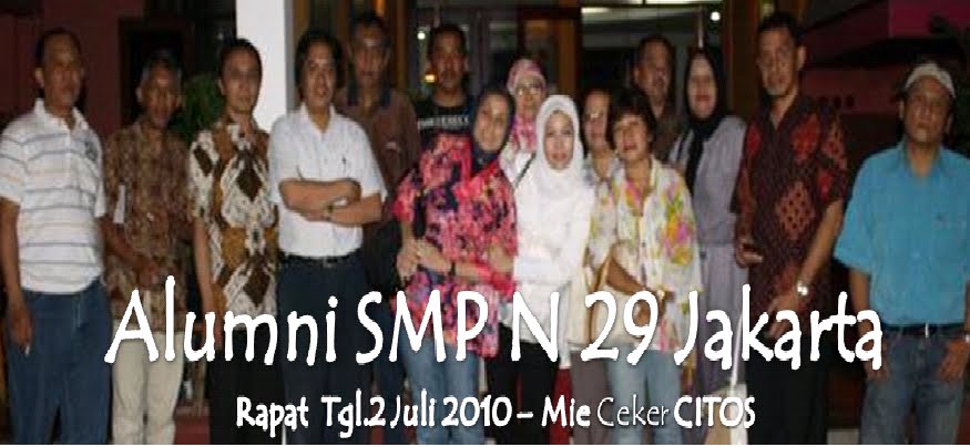 SMP 29 JAKARTA - ALUMNI 80
