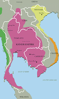 Map of Khmer