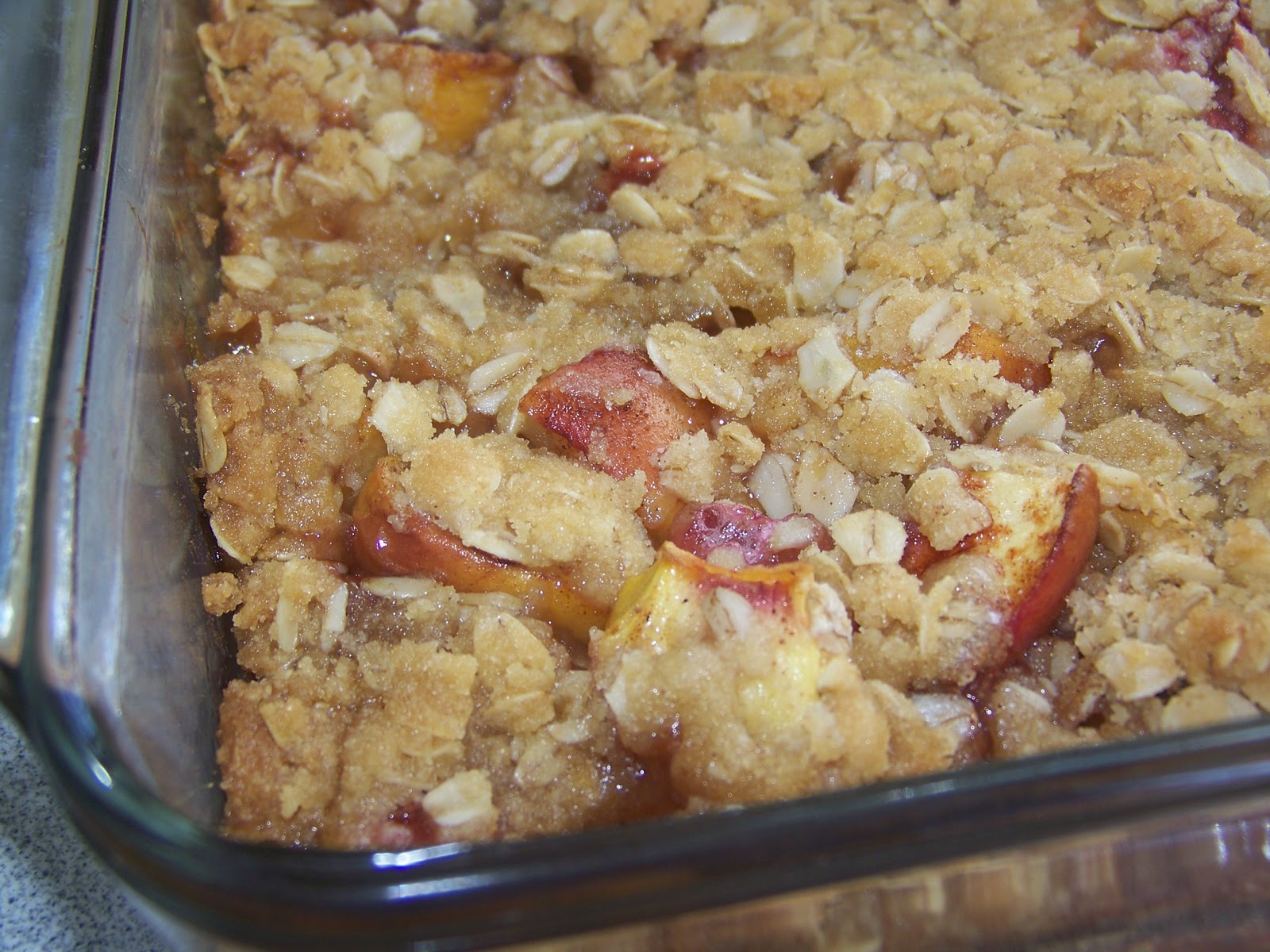 Croustade aux pommes ou aux pêches