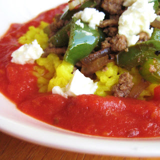 Mango & Tomato: Lazy Stuffed Peppers