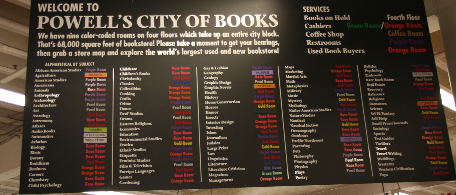 Cheers to Happy: Powell's Books...