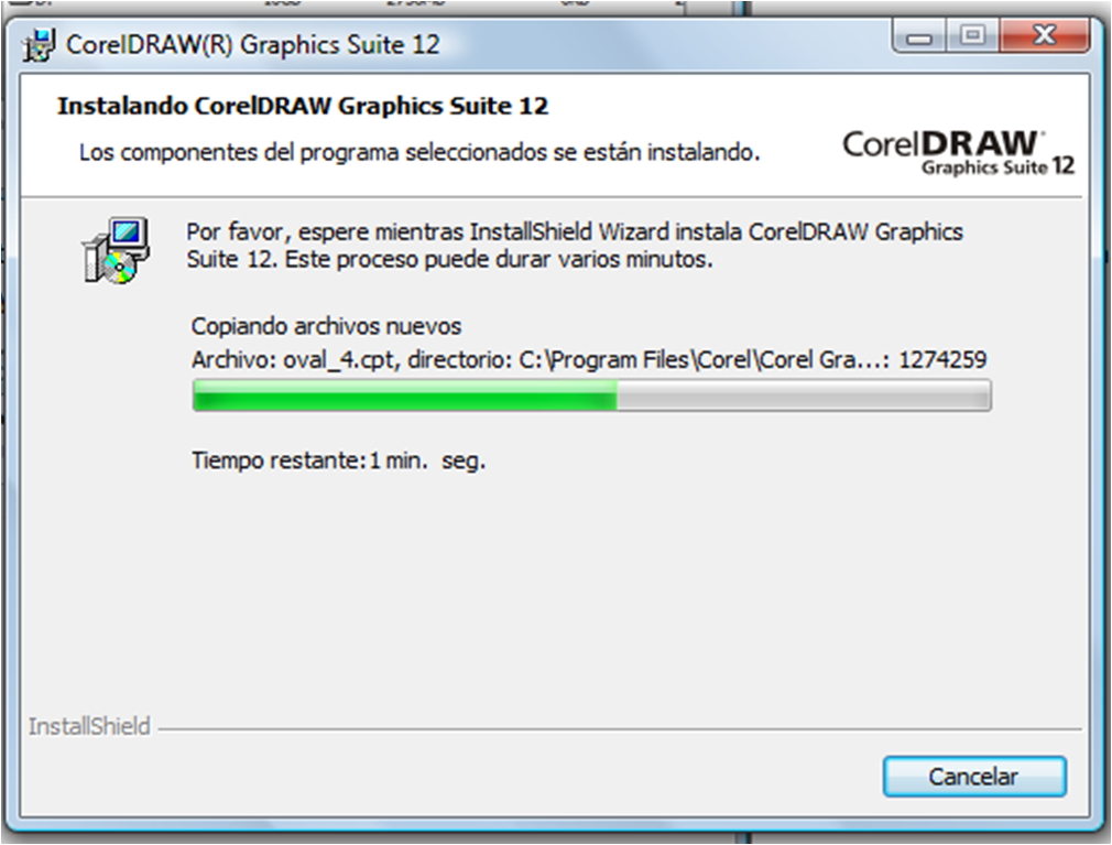 manual instalacion windows vista: Tutorial Instalacion Corel Draw 12