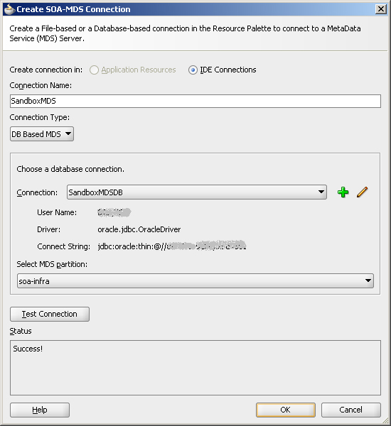 Raastech Blog Creating An Mds Connection Through Jdeveloper 11g