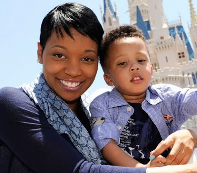 .: Monica at Disney World with her two sons Rodney and Romelo over the ...