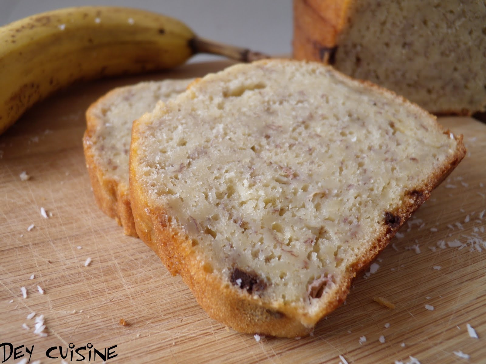 Dey cuisine: Cake banane & coco