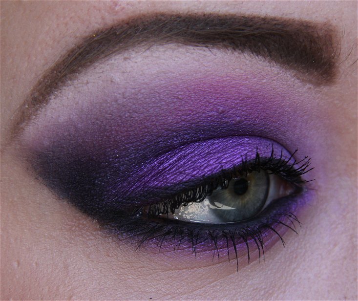 Make-up Looks Collection: Purple Makeup Looks Collection
