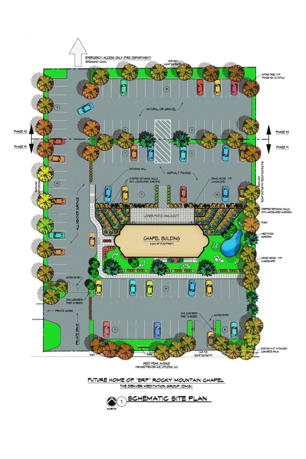 Drafting and Designing.: Colored Site Plans