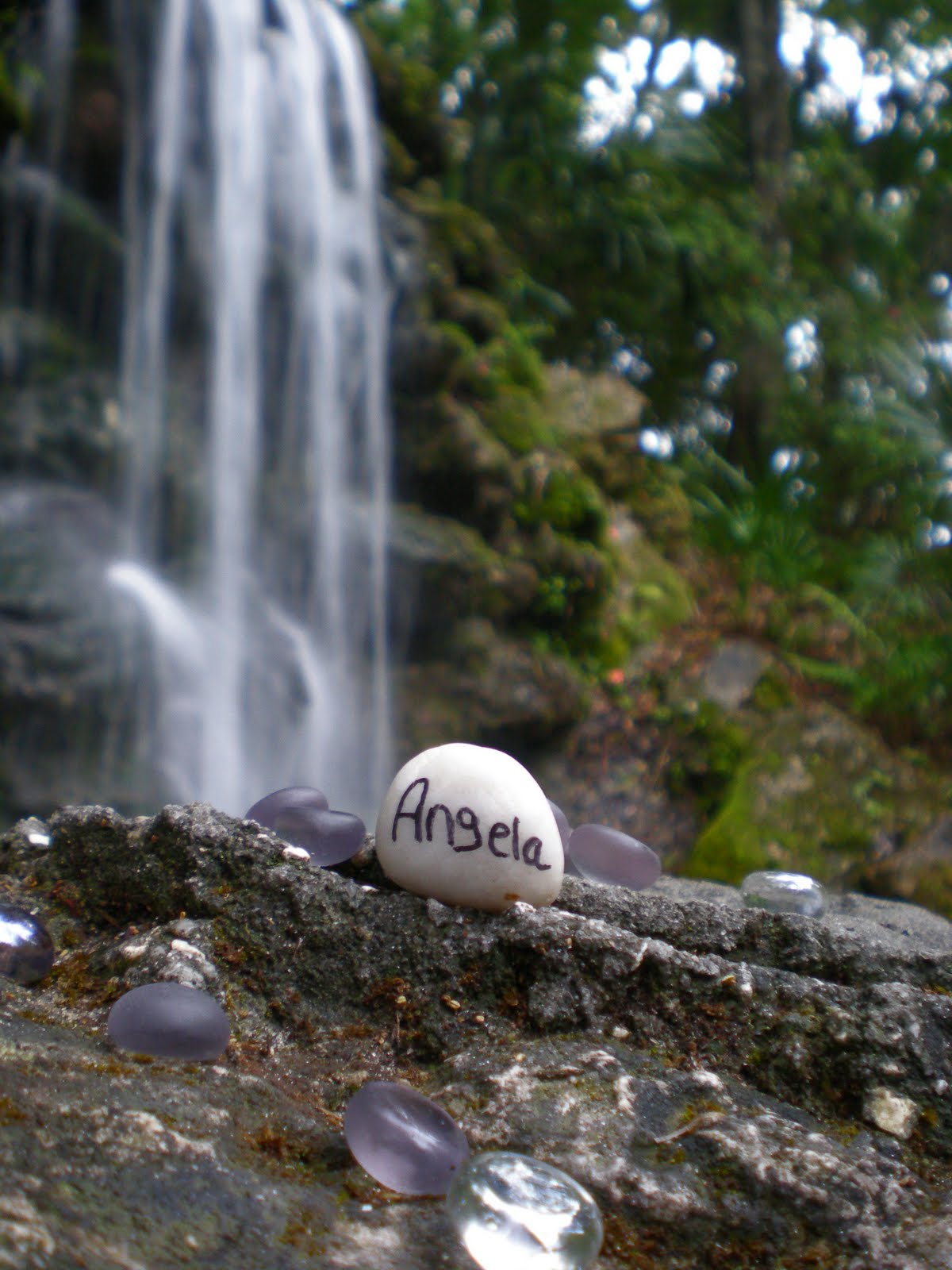 Waterfall Angels: Calieb and Angela