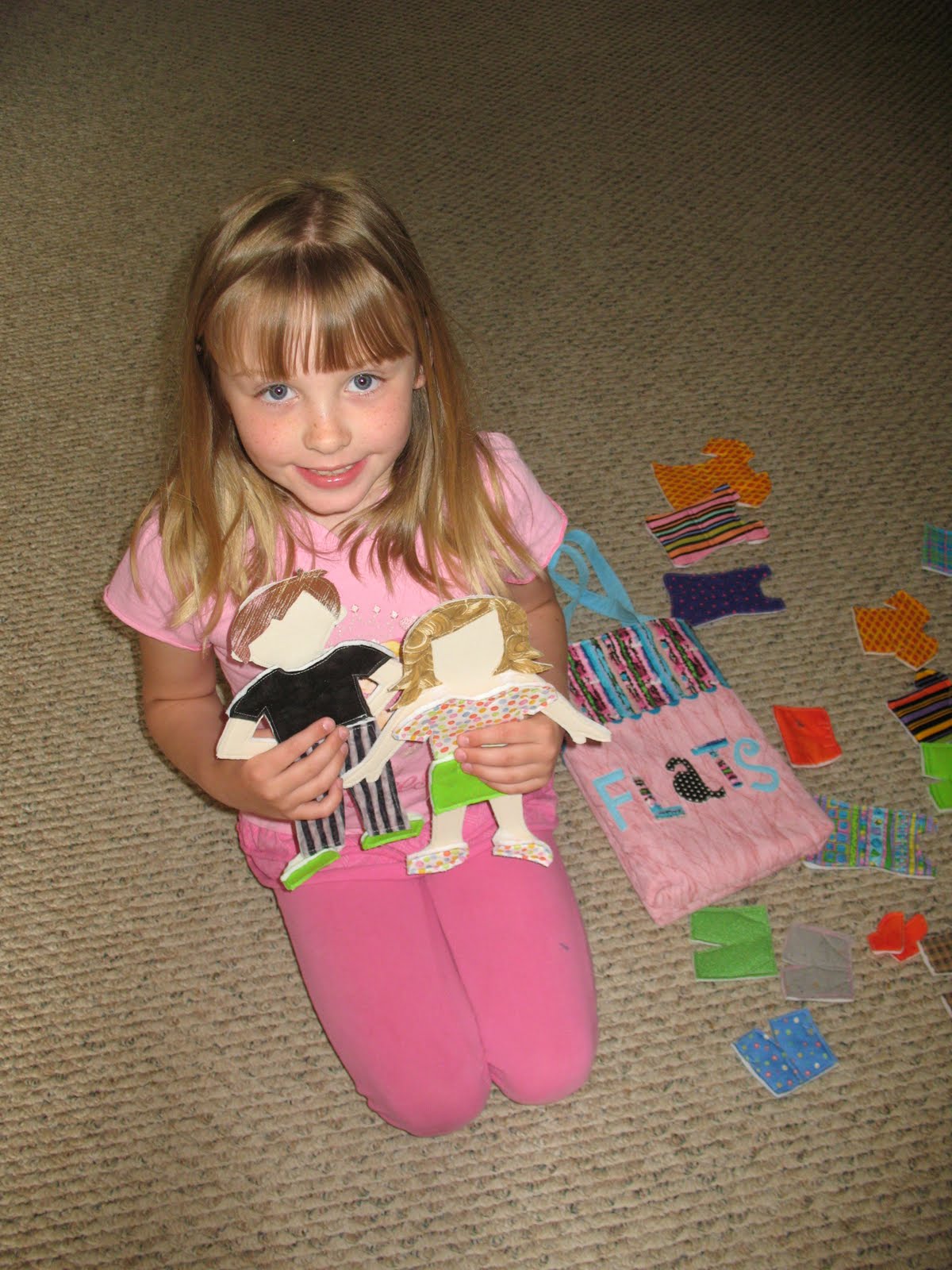 QUILT COOKIES: Flat Dolls!