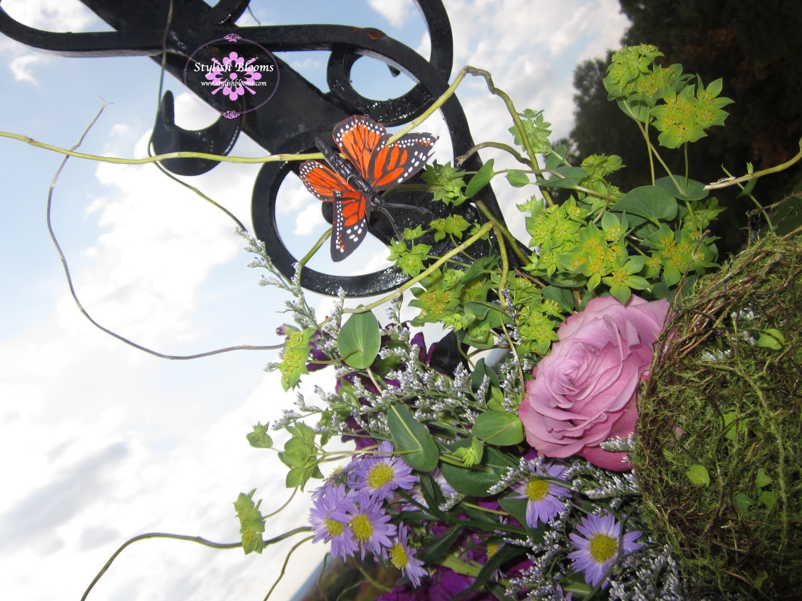 Stylish Blooms: David And Lidia