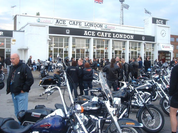 Flies in your Teeth: Harley Night at the Ace Cafe