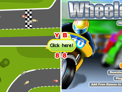 www.flashgame-girl.com: Wheeler - Racing Flash Games