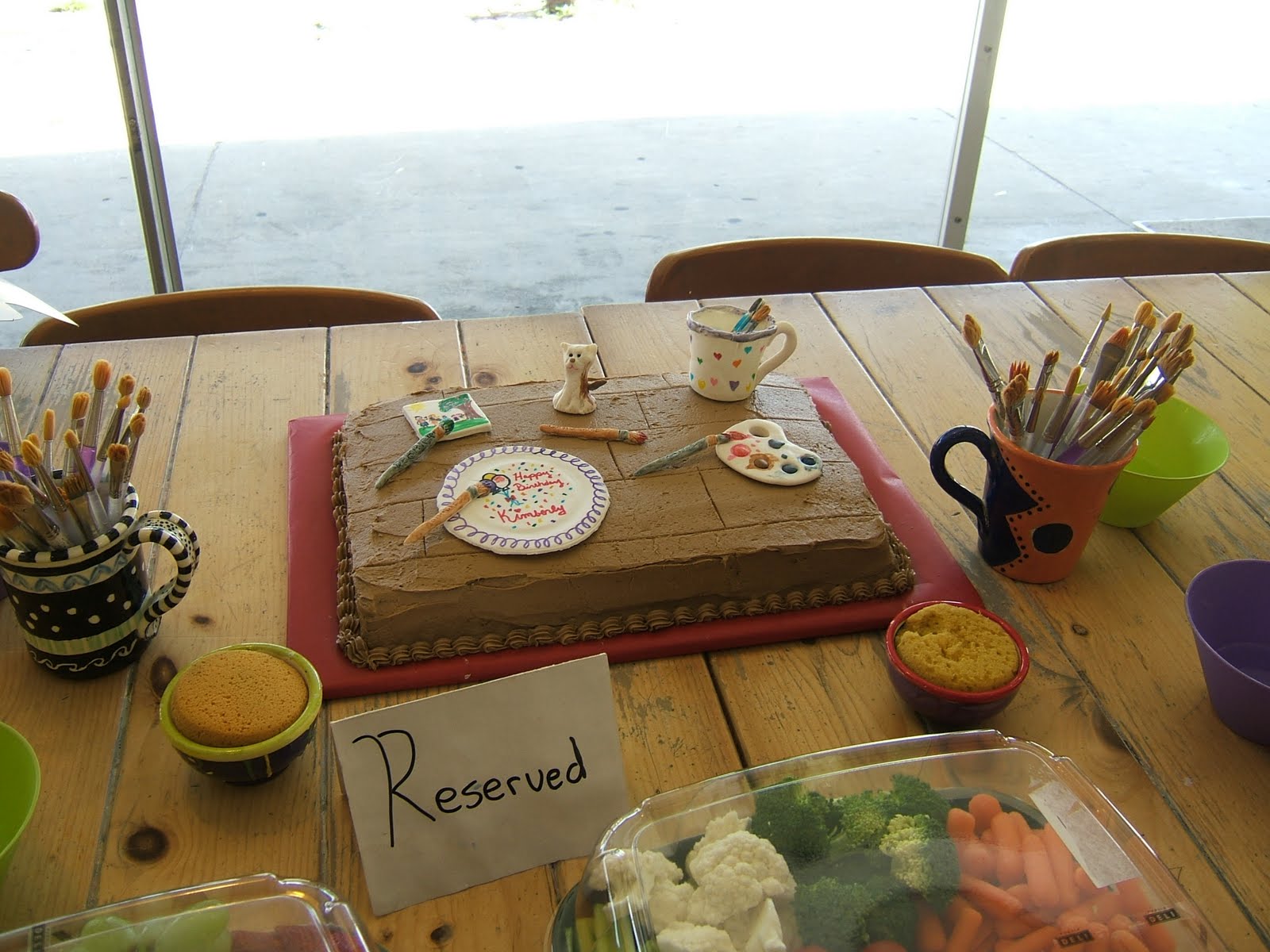 Kaaren's Kakes: Pottery Party Cake