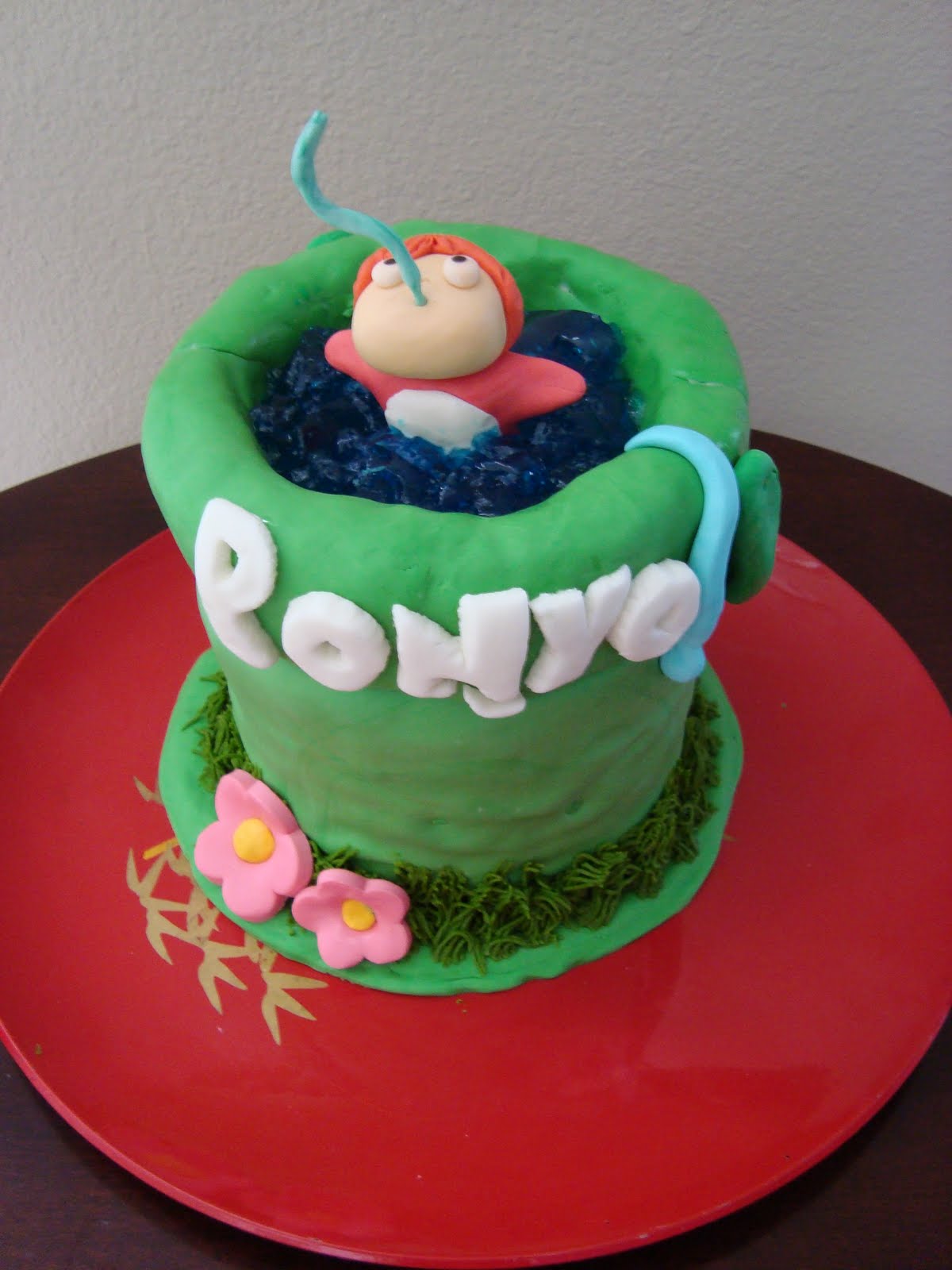 Kaaren's Kakes: Ponyo Cake