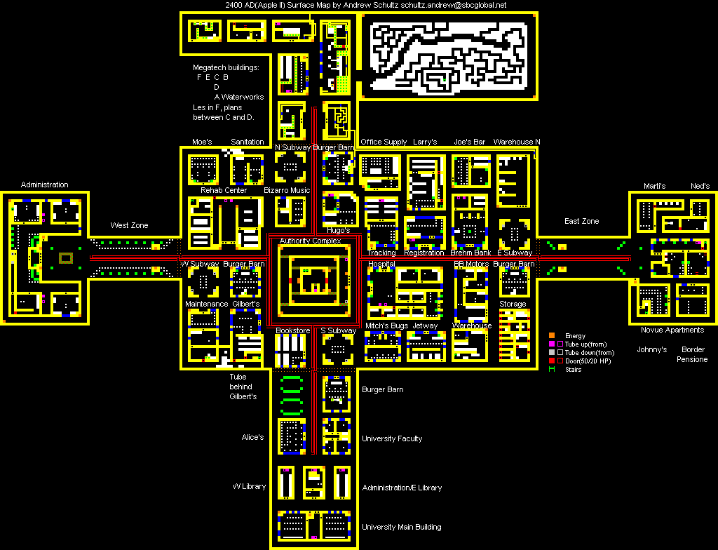 The CRPG Addict: 2400 A.D.: Feeling My Way Around the Future