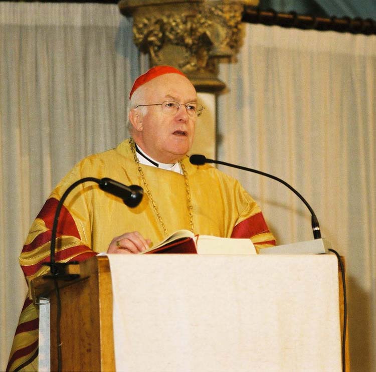 Kardinaal Cardinal Aartsbischop Archbishop Godfried Danneels Portrait ...