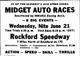 Midwest Racing Archives: June 21, 1950