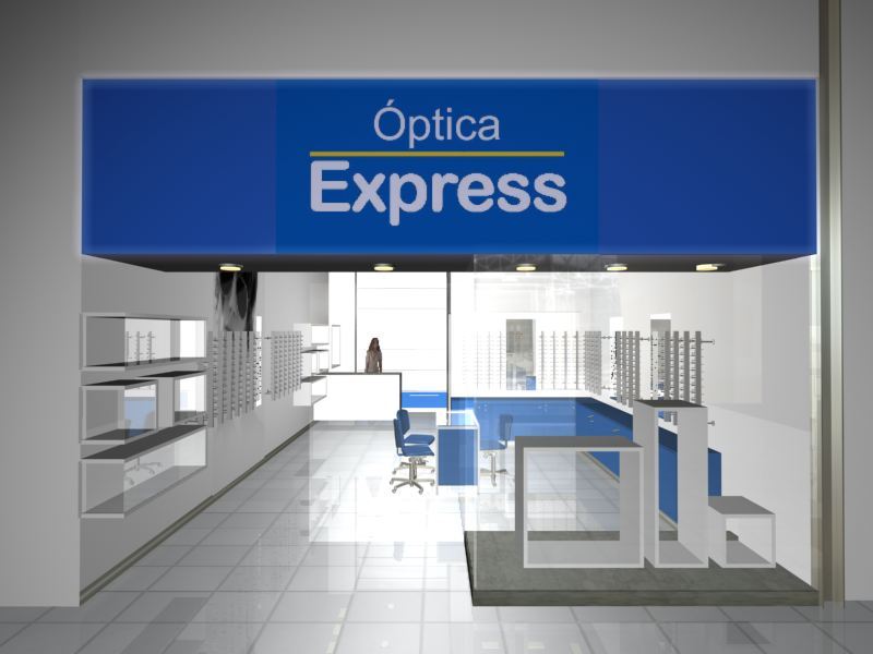 arte.ARQUITECTURA.decoración: OPTICA EXPRESS