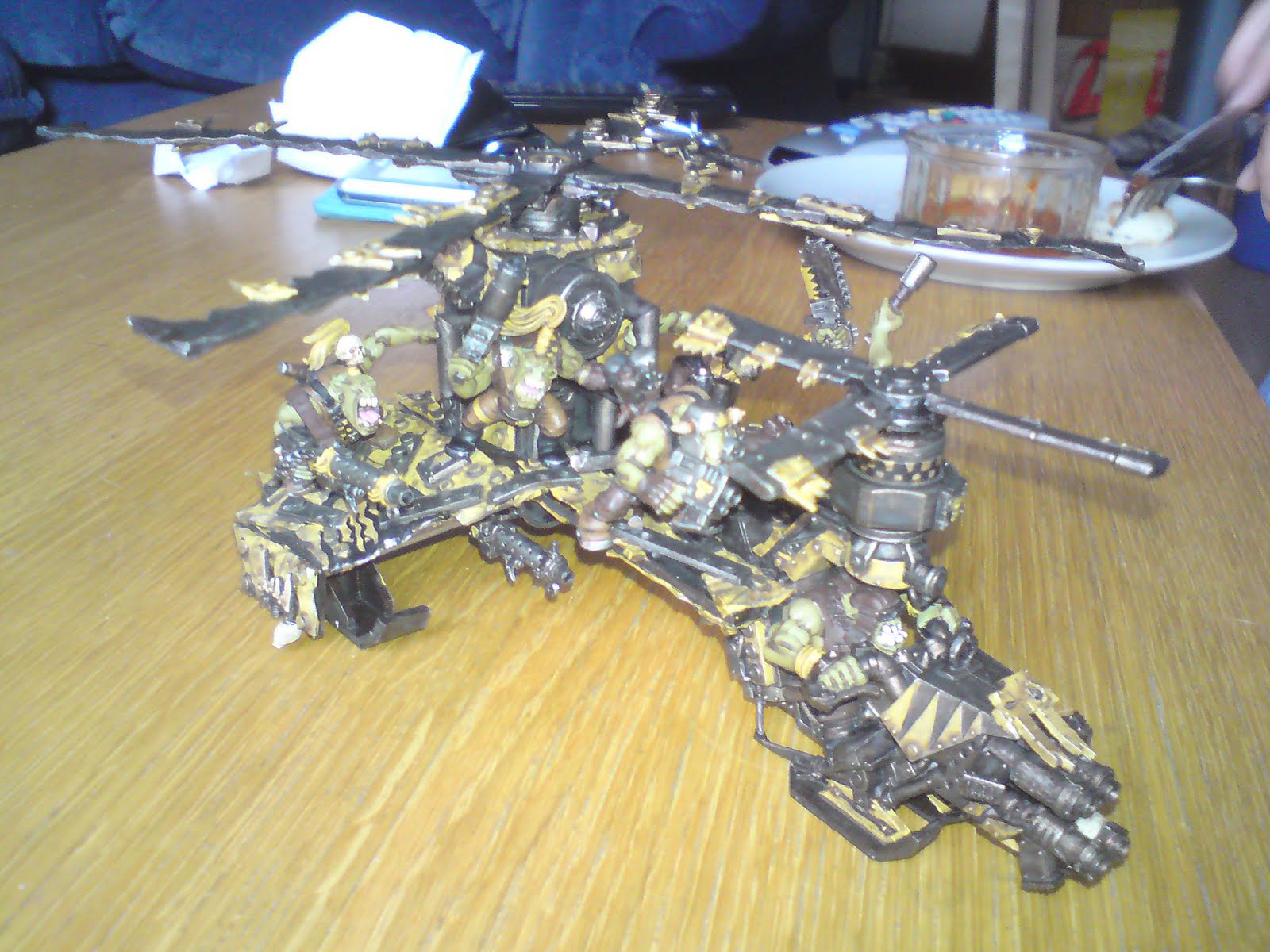 Matt's Workbench: Ork Warkopta 'Chinork' Scratch Build