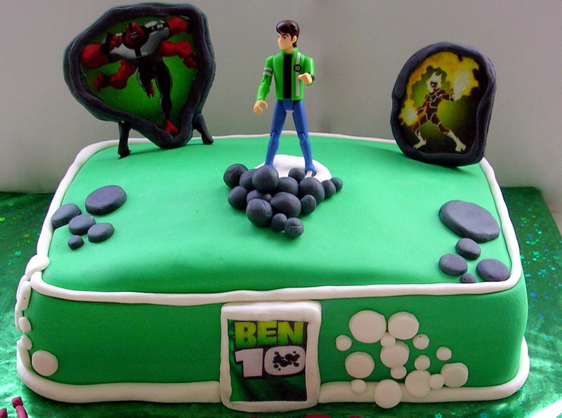 KURABİYE ADAM PASTA TASARIM ATÖLYESİ: BEN 10 PASTA