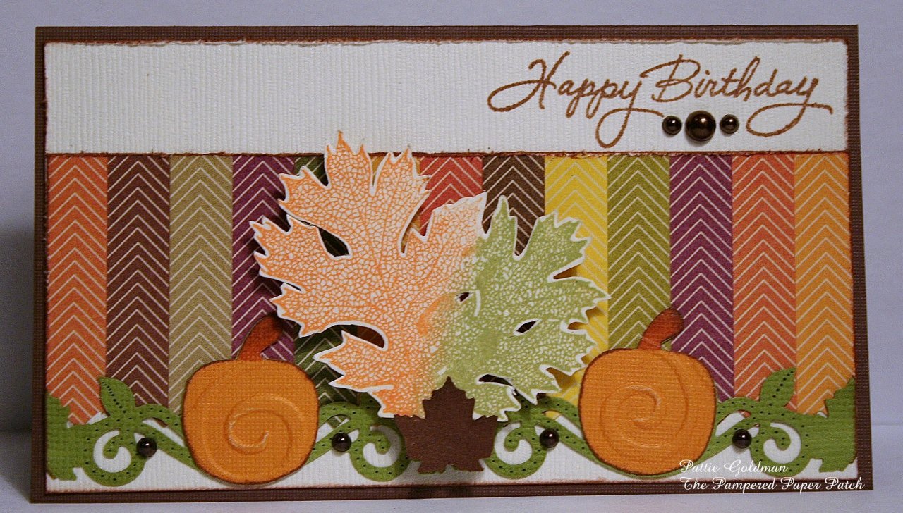 My Paper Trove: A Fall Happy Birthday...