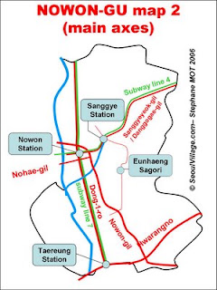 Nowon-gu map