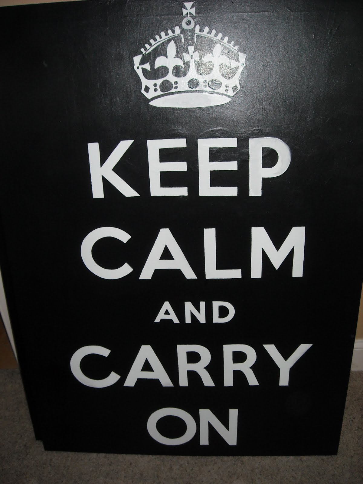 1 FUNKY WOMAN: My Halloween take on Keep Calm sign!