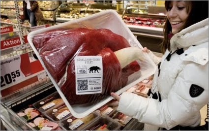 Can you identify all the people feasting on