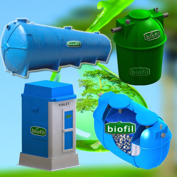 BIOFIL SEPTIC TANK, PORTABLE TOILET, GREASE TRAP, INDURO FIBREGLASS ...