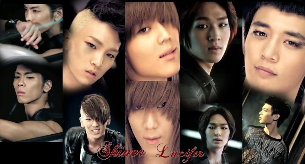 KPOP group :D: SHINEE Ring Ding Dong n Lucifer pictures..