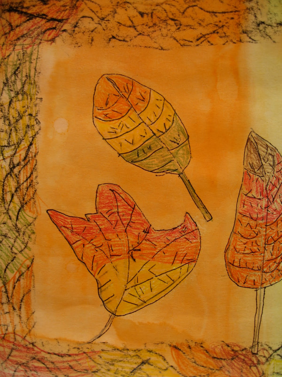 Color, collage, and much more: Leaves!