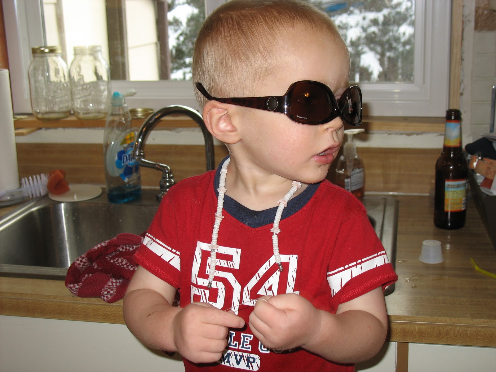 Life with the Houston's: Mom's Birthday, playing in the snow, baking ...